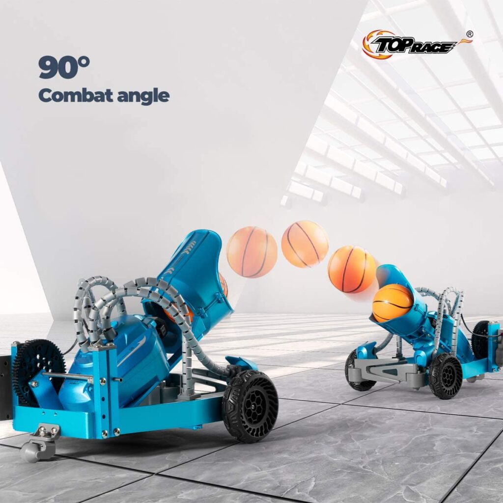 Top Race RC Robotic Catapult, Build & Take Apart Ball Launcher Arm (TR-R2)